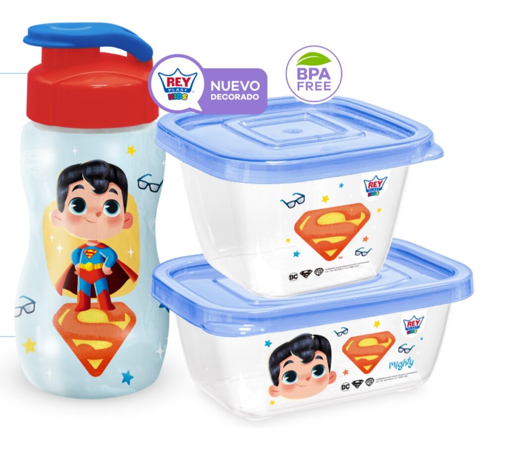 SET ESCOLAR WB SUPERMAN – PAQUETE X 24 SETS - Plasticos Rey